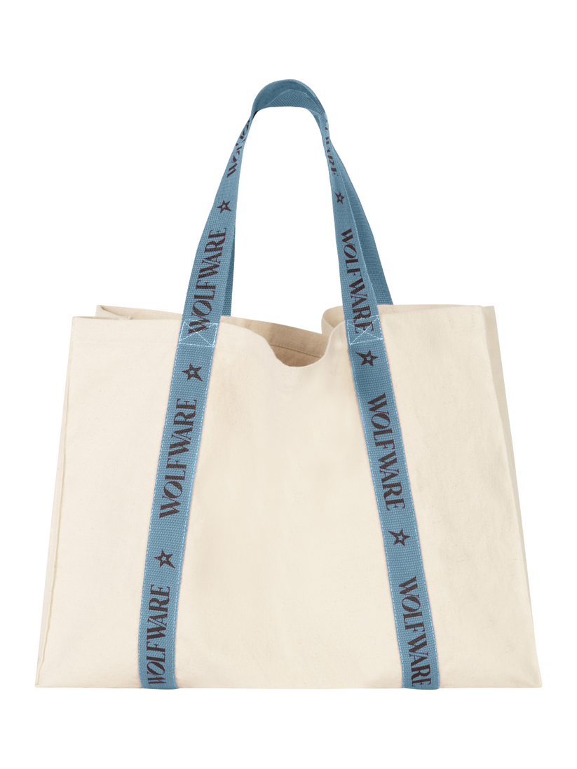 Tote Bag Light Blue Large – WolfWare